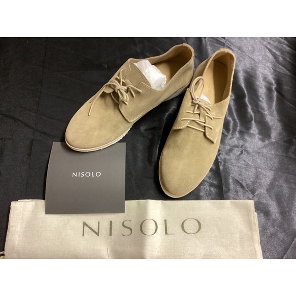 Nisolo | Shoes | Nisolo Sedon Travel Derby Shoe Suede Women Stone ...